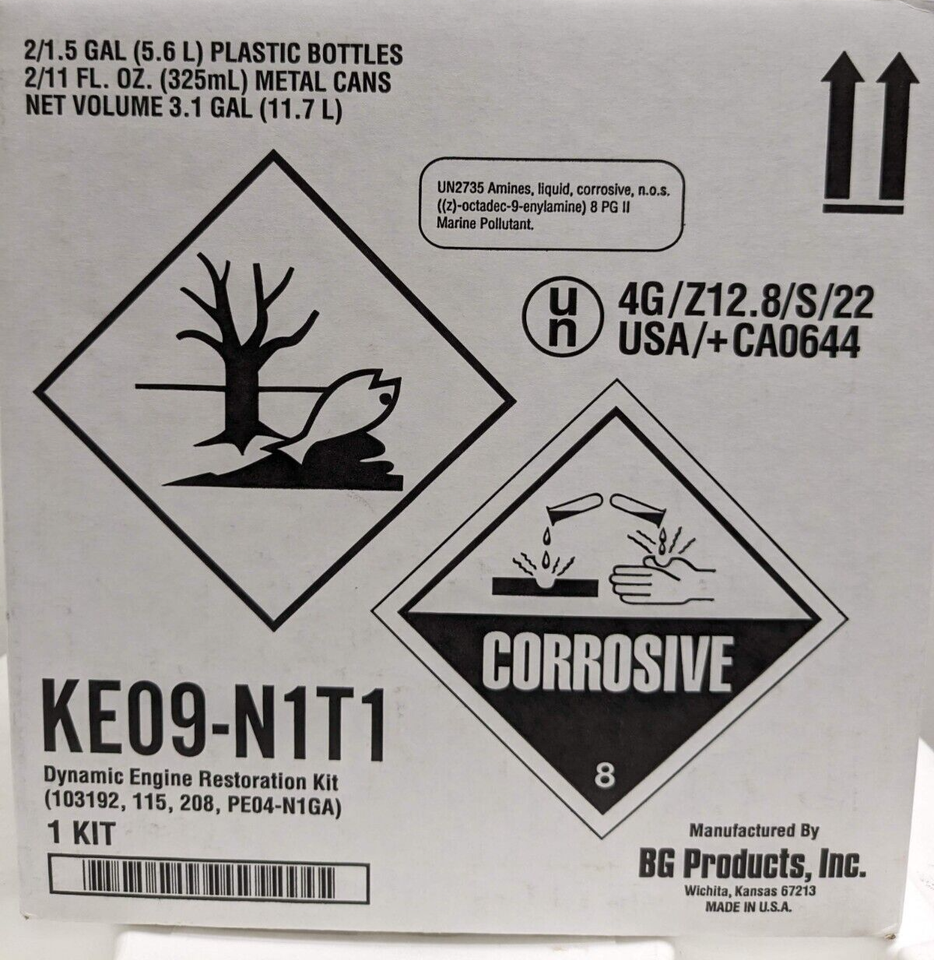 BG Dynamic Platinum Engine Restoration Service kit | eBay