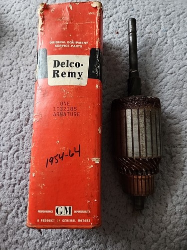 Vintage Delco Remy Armature 1954-64 Gm# 1932185 | eBay