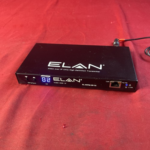 ELAN (EL-4KPM-VIP-TX) Video Over IP Ultra High Definition Transmitter ...