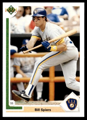 1991 Upper Deck Bill Spiers Milwaukee Brewers #268 | eBay