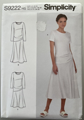 Simplicity Sewing Pattern #S9222, Size 6-8-10-12-14, Misses' Knit ...