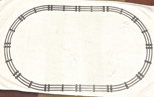 Lionel O27 Gauge Train Track - 12 Pcs - 3 Rail - 027 | eBay