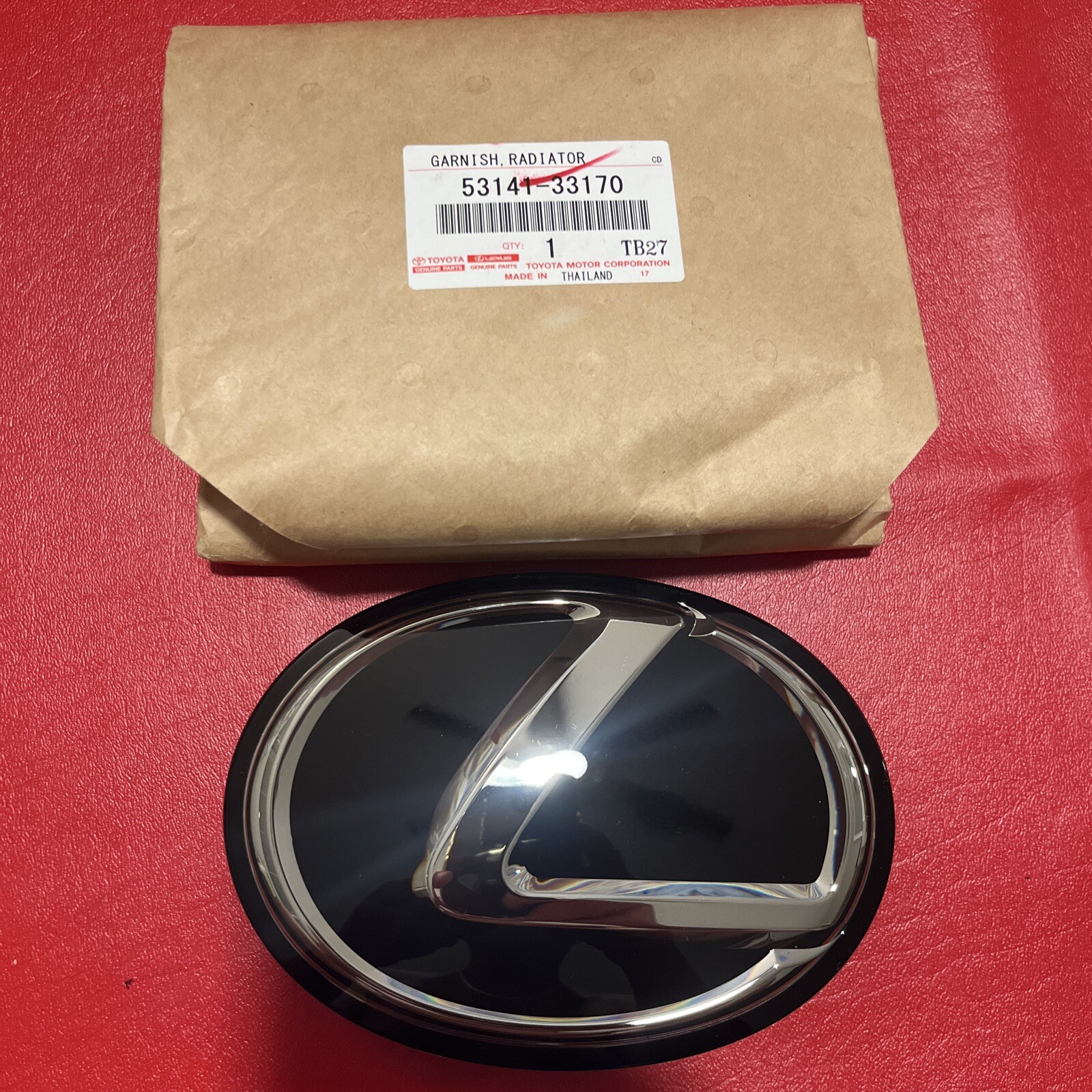 53141-33170 Toyota Garnish Radiator 5314133170 Genuine OEM Part for ...