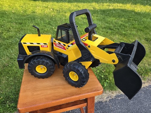 Tonka Mighty 728 Front End Loader Toy Tonka Construction Truck Hasbro ...