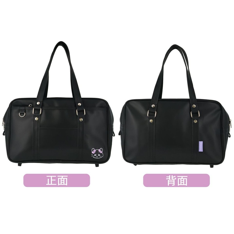 Chiikawa Momonga School Bag Series Black Purple Tote Bag 2025 JAPAN ...