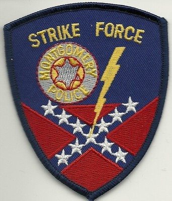 SWAT ALABAMA MONTGOMERY - STRIKE FORCE Police Patch SEK Polizei ...