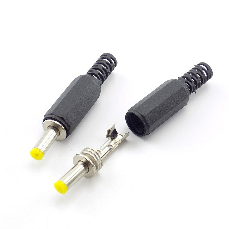DC In-Line Power Male Jack Socket Plug 4.0 x 1.7mm Audio Cable ...