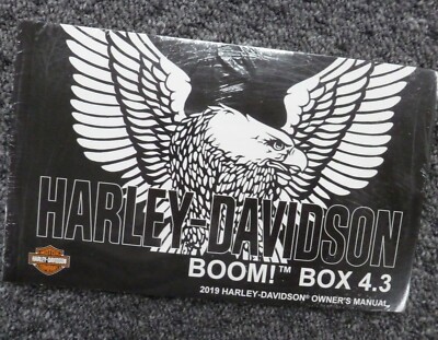 2019 Harley Davidson Road King Glide Motorcycle Boom Box 4.3 Owner ...