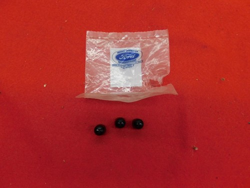 3 NEW 63 Ford Galaxie 500 500 XL Horn Relay Radiator Support Screw Caps ...