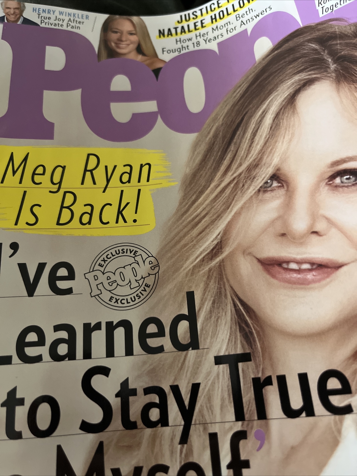 People magazine November 6,2023.Meg Ryan Cover,justice For Natalee Holloway B25 | eBay