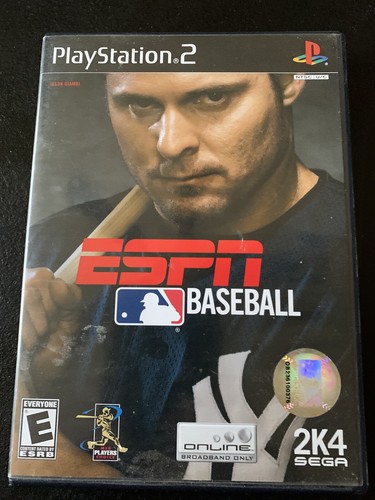 ESPN Baseball (Sony PlayStation 2, PS2, 2004) Complete & Tested ...