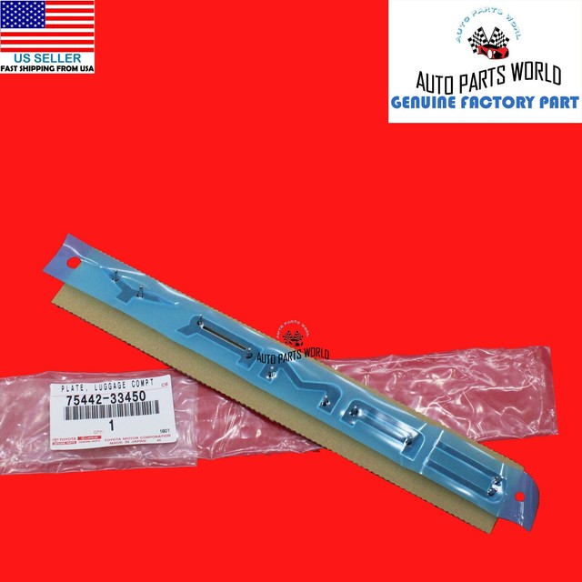 Toyota Genuine OEM 75442-33450 Plate Luggage Compt 7544233450 for sale ...