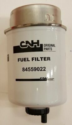 ADATTO A 84559022 FILTRO GASOLIO FIAT NEW HOLLAND CNH FUEL FILTER ...