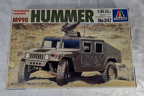 Italeri 247 1:35 M998 Hummer Tow Missile Launcher Plastic Model Kit | eBay