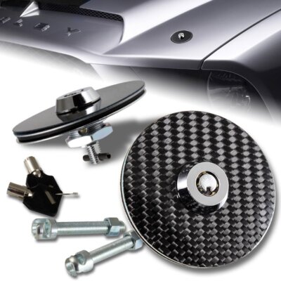 Carbon Fiber Texture Hood Racing Car & Truck Decals & Vinyl Universal ...