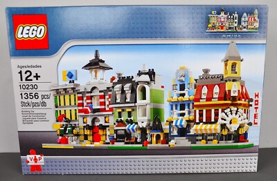 LEGO 10230 Mini Modulars - Green Grocer / Fire Brigade / Emporium ...