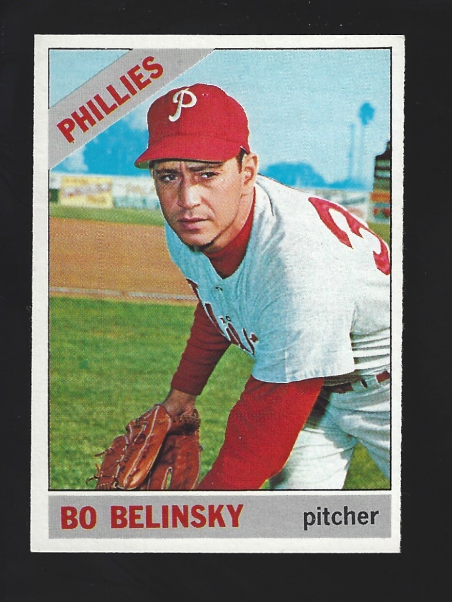 1966 TOPPS BO BELINSKY # 506 NEAR MINT / MINT | eBay