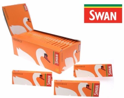 Swan Liquorice Cigarette Regular / Standard Rolling Papers - Multiple ...