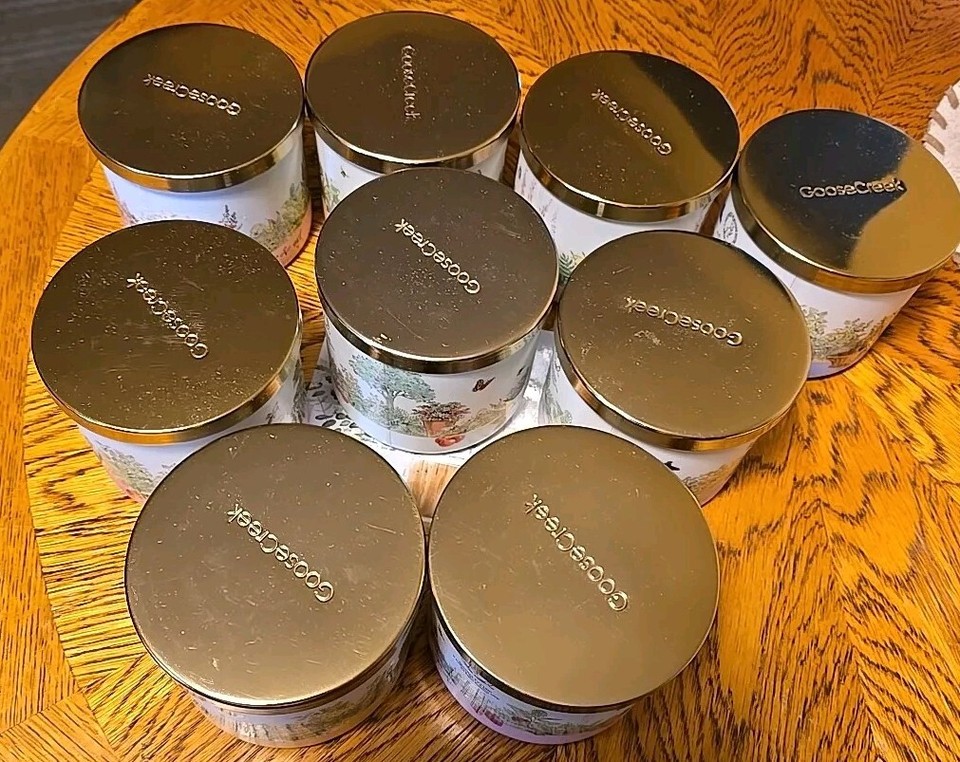 Goose Creek PETER RABBIT CANDLE COLLECTION 3-Wick Candles Set of 9 ...