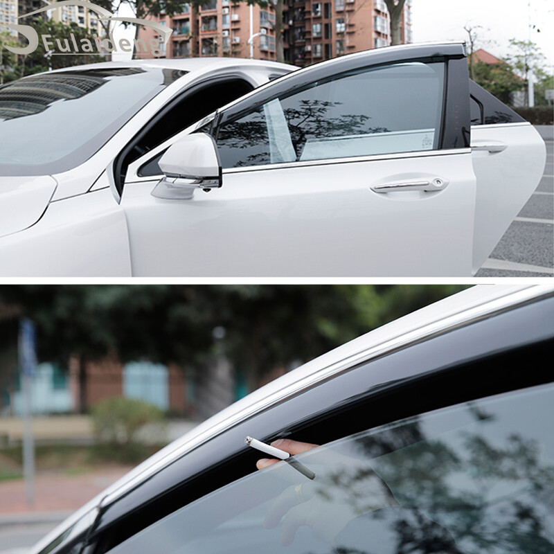 For Lincoln MKZ 2013-2020 Car Window Sun Vent Visor Rain Guards Sun ...