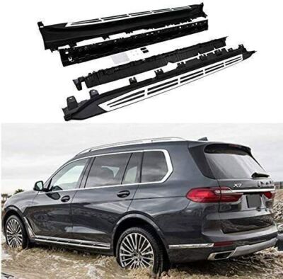 2Pcs Fits for BMW X7 G07 2019-2023 Fixed Running Boards Side Step Pedal ...