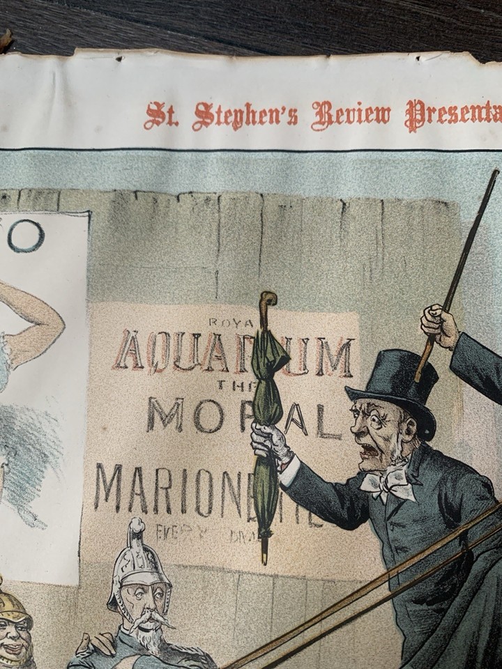 Tom Merry political cartoon “FIRE! FIRE!! THE LONDON COUNTY " Original ...