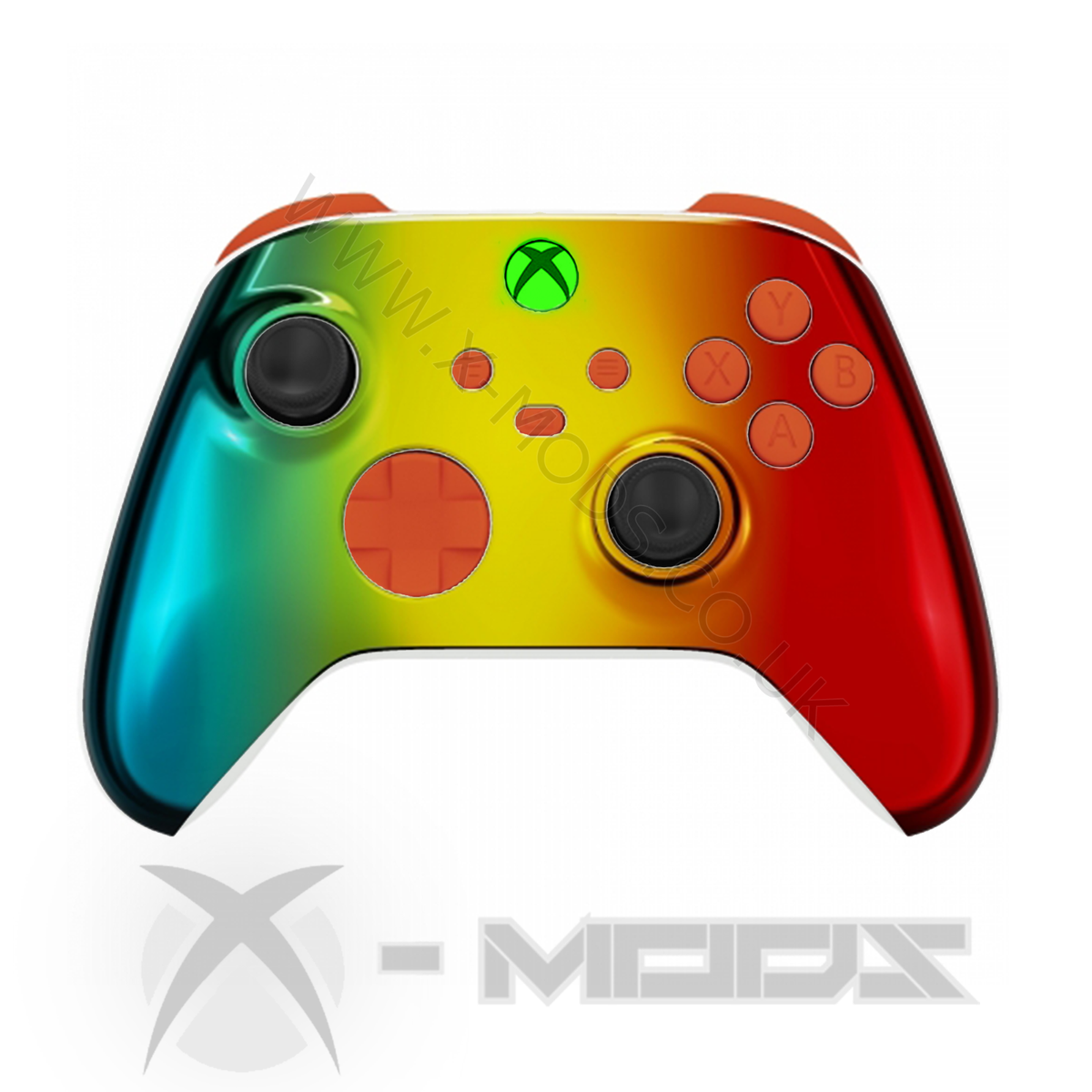 Xbox 360 Controller Chrome Green Hyperkin's "Xenon" Xbox 360 Style