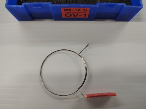 O-VEE USA Thread Gauge Gage, M50 X 1.0 - 6g, 50 millimeter X 1mm pitch ...