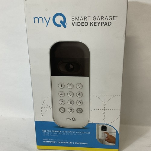 MyQ Smart Garage Video Keypad w/ Motion & Activity Alerts VKP1-MYQMC ...