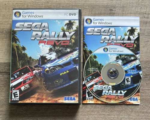 Sega Rally Revo (PC, 2007, Windows XP) Racing CIB Complete w/ Manual ...