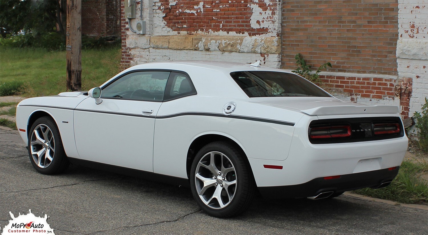 SXT 2011-2023 for Dodge Challenger Graphics kits Side Stripe Decals 3M ...
