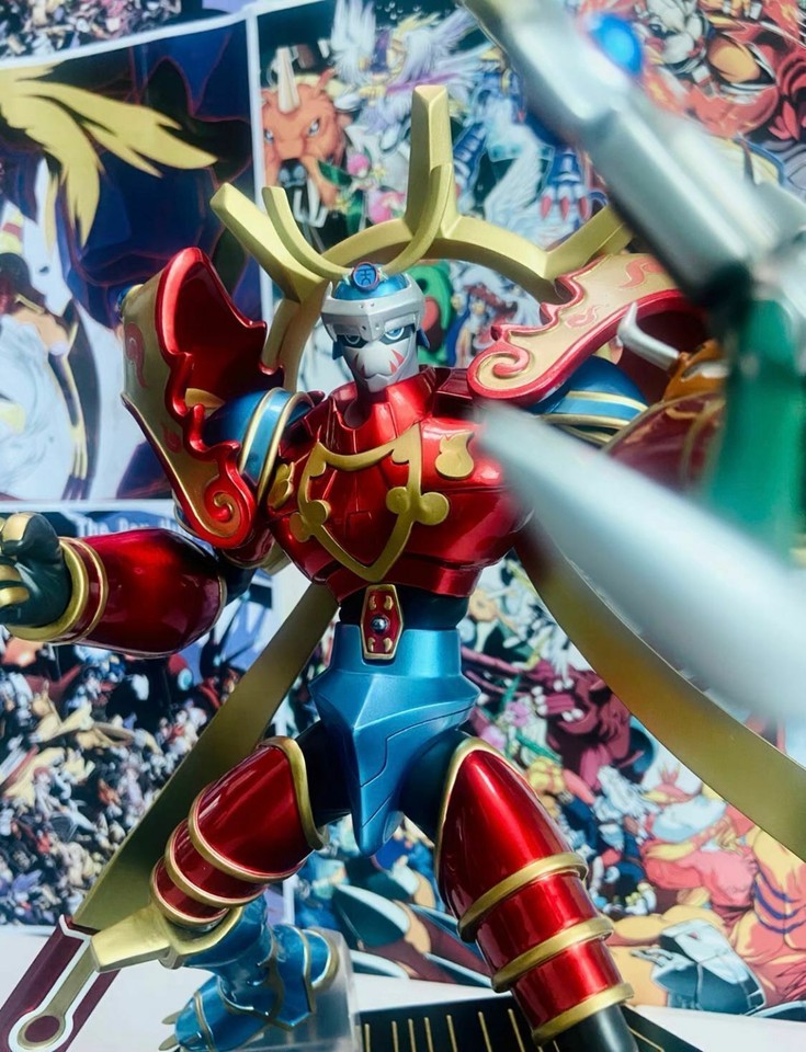 In Stock FYY Studio Digimon 35cm Susanoomon Resin Painted Figure Model ...