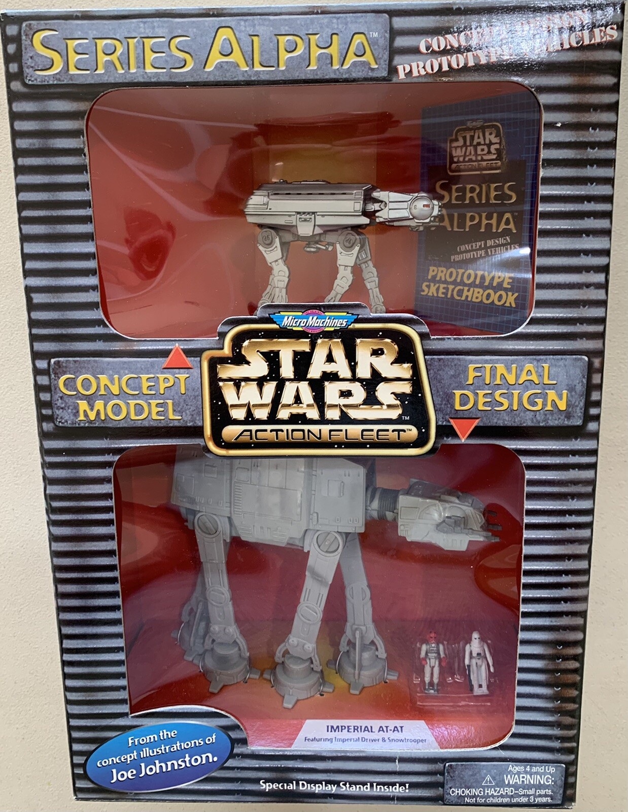 Star Wars Micro Machines Action Fleet Series Alpha Imperial AT-AT 2 ...