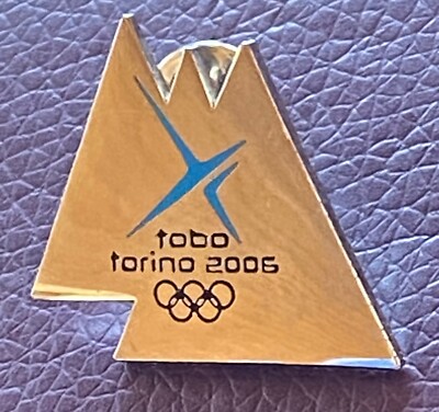 TORINO 2006 - TOBO OLYMPIC MEDIA PIN | eBay
