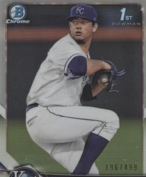 2018 Bowman - Chrome Prospects Jake Kalish #BCP77 Refractor /499 (RC ...