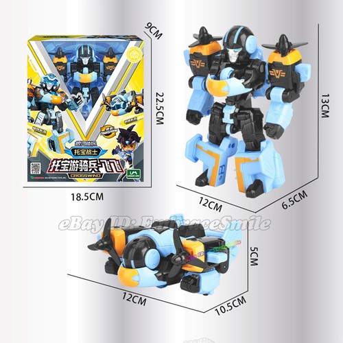 TOBOT V GD CrossWind AirPang Blue Airplane Transform Robot Vehicle Toy ...