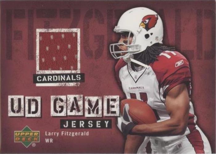 2006 Upper Deck - Ud Game Jersey Larry Fitzgerald #GJ-LF (MEM) for sale ...