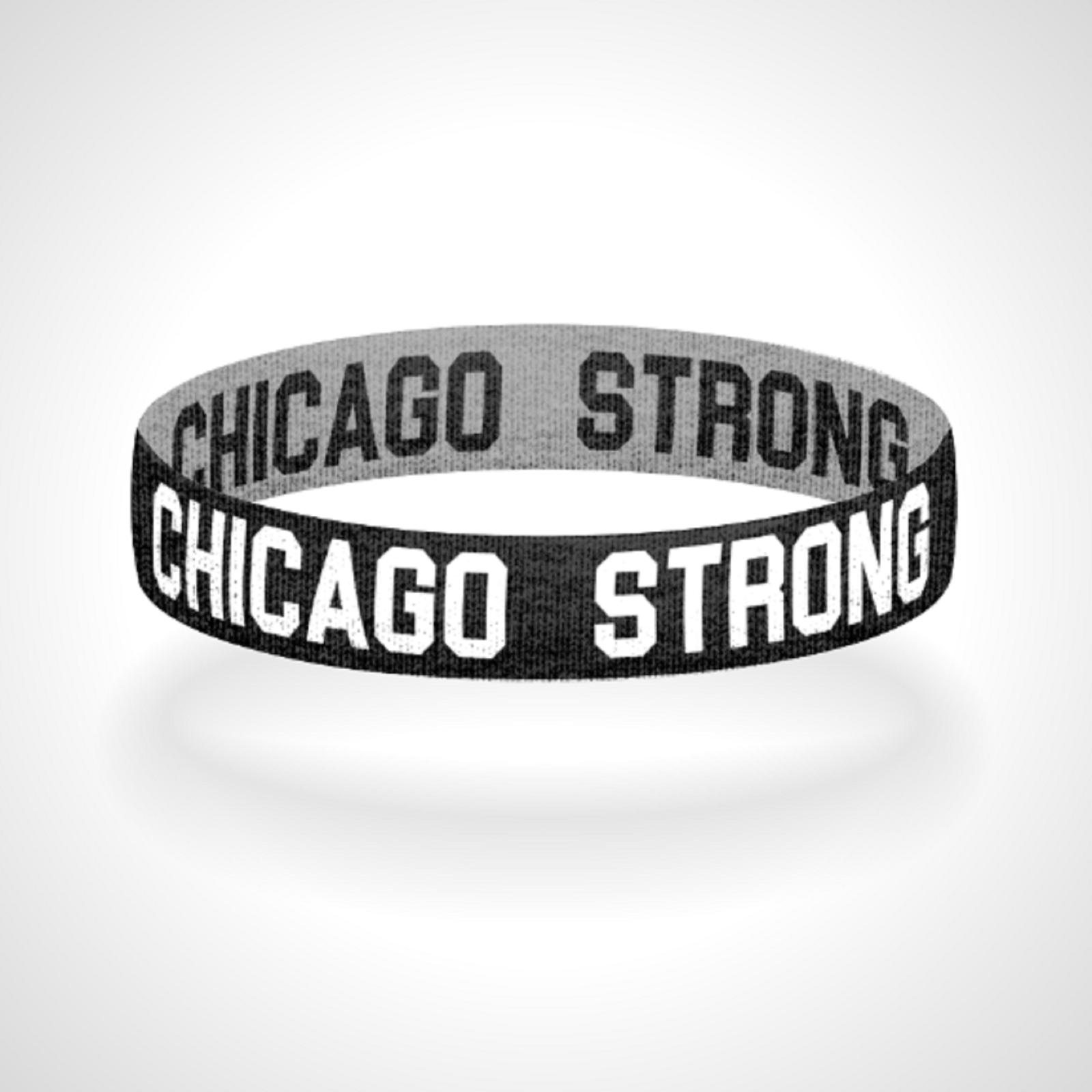Reversible Chicago Strong Bracelet Wristband Windy City | eBay