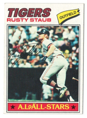 Rusty Staub 1977 Topps #420 Baseball Card | eBay