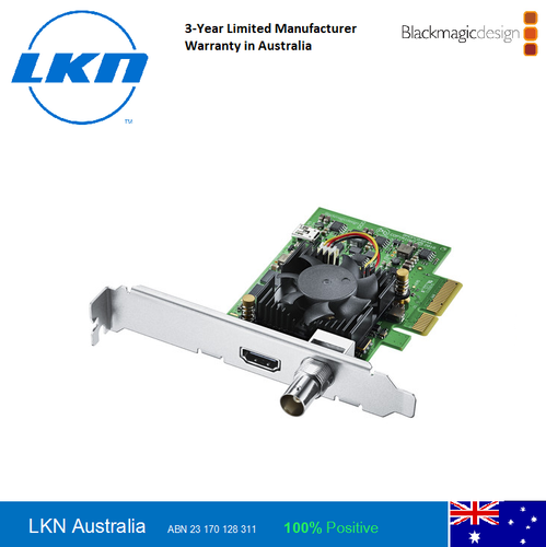 Blackmagic Design DeckLink Mini Monitor 4K Playback Card (needs 4 lane ...