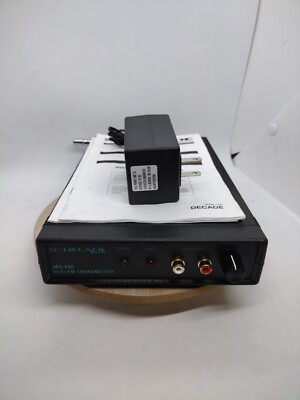 Decade MS-100 FM Mono Professional Grade Low Power Audio Transmitter ...