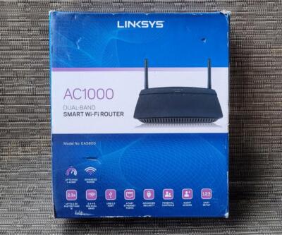 Linksys AC1000 Model EA5800 Dual Band Smart WiFi Router with Smart Wi ...