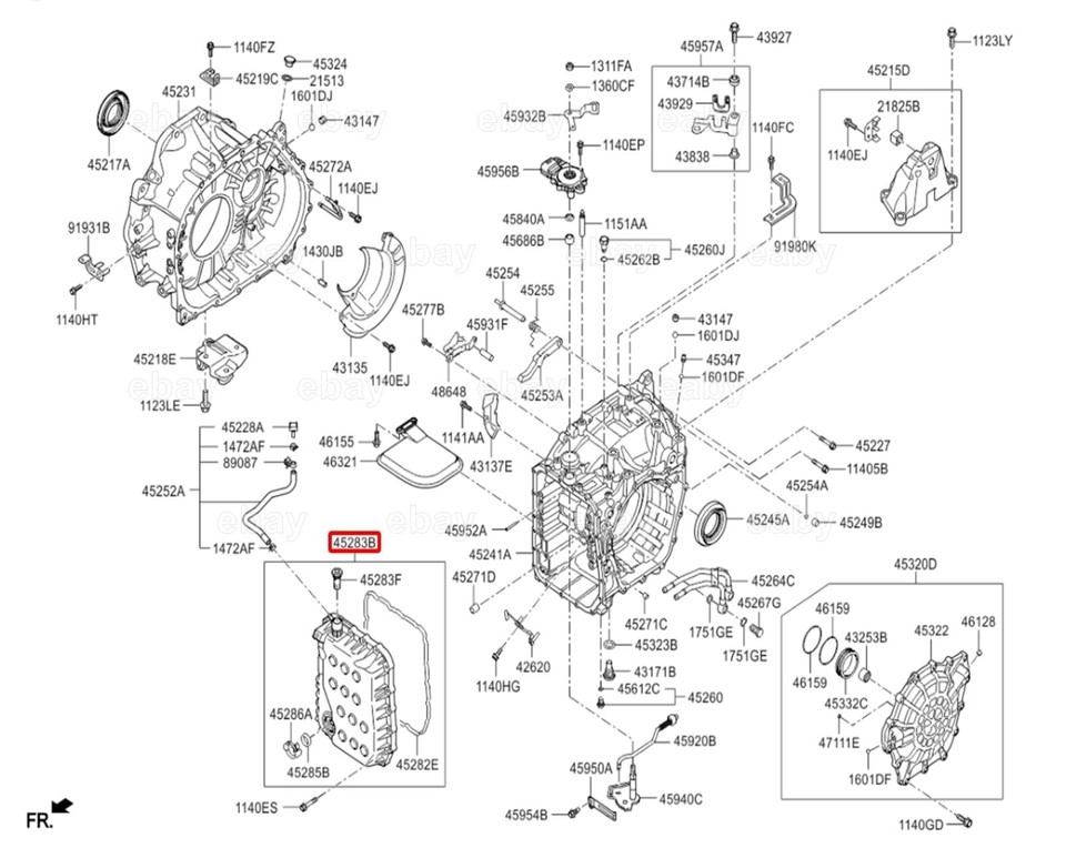 R-Diesel E/G Valve Body Cover Hyundai Tucson ix35 13+ KIA Sedona 14 ...