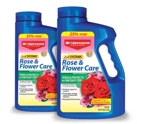 BioAdvanced 2-In-1 Systemic Rose and Flower Care, Granules For Insects ...