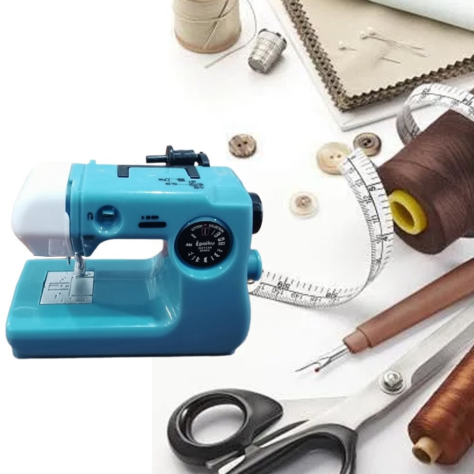 Portable Sewing Machine Plastics //Red Home Sewing Accessories ...
