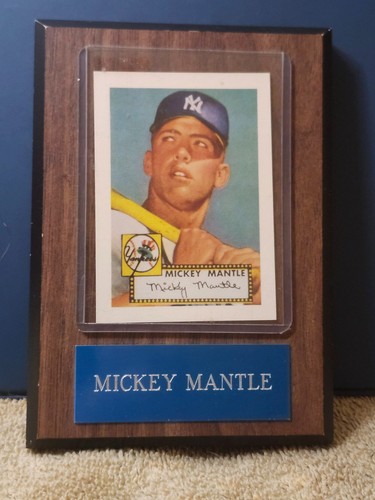 Mickey Mantle Career Highlights reprint of 1952 rookie card | eBay