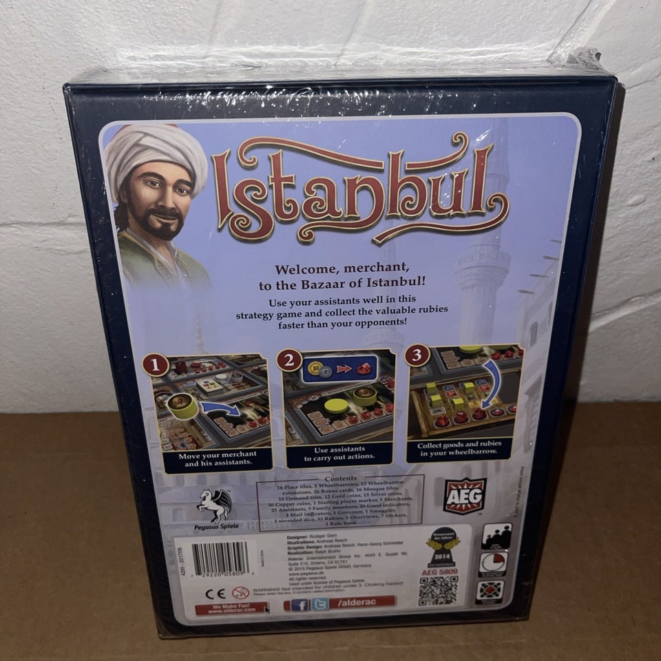 NEW Istanbul Board Game 2015 Pegasus Spiele SEALED | eBay
