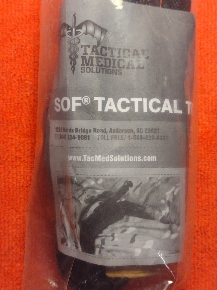 TACTICAL MEDICAL SOLUTIONS SOF TACTICAL TOURNIQUET NSN # 6515-01-530-7015 black | eBay