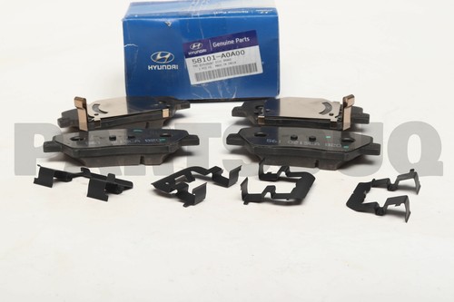 58101A0A00 Genuine Hyundai / KIA PAD KIT-FRONT DISC BRAKE | eBay