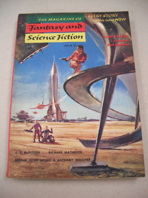 "FANTASY & SCIENCE FICTION" 5/55 VFN! CHARLES BEAUMONT, MATHESON, FRED ...